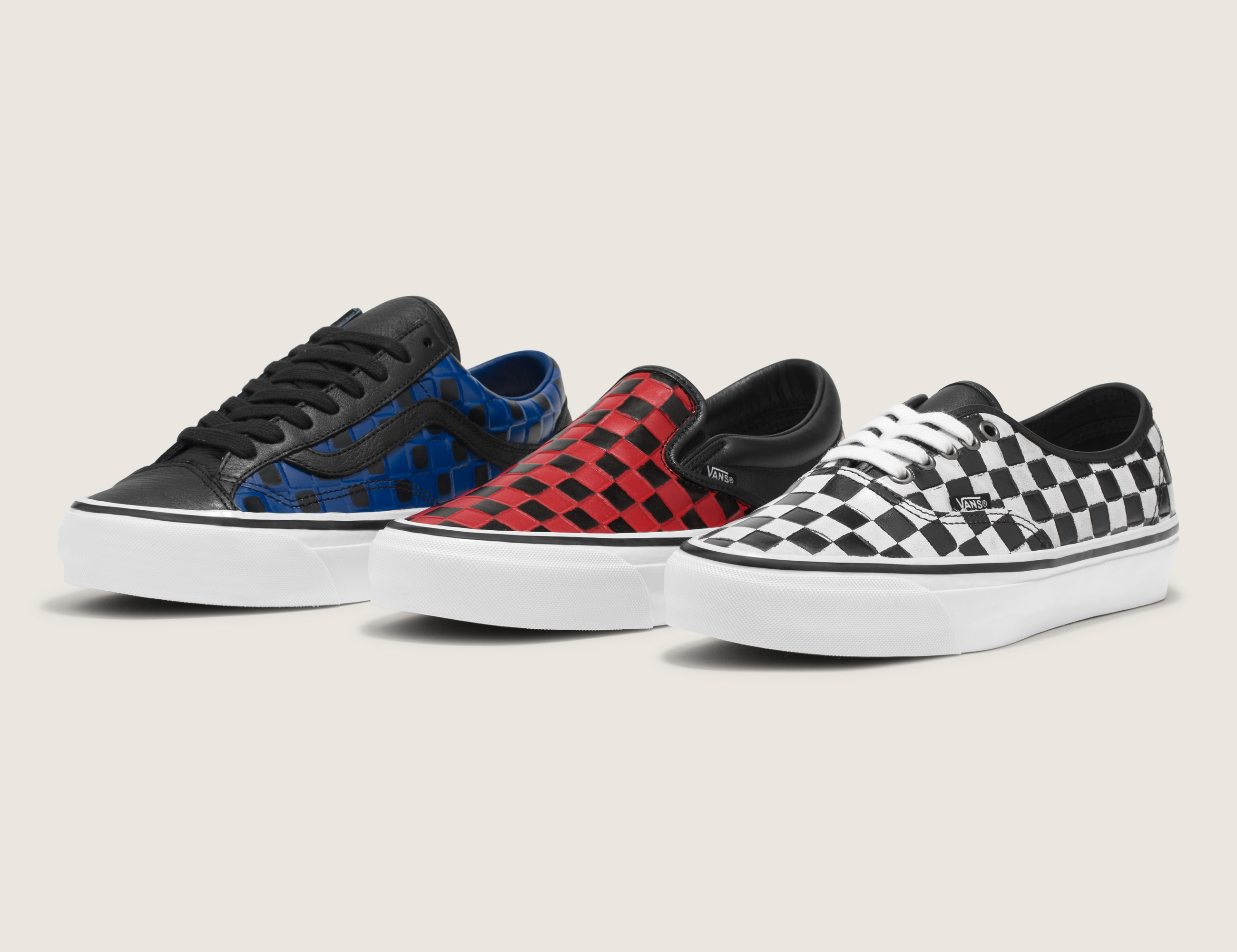 Acquire | OTW updates Vans’ iconic checkerboard pattern with embossed ...