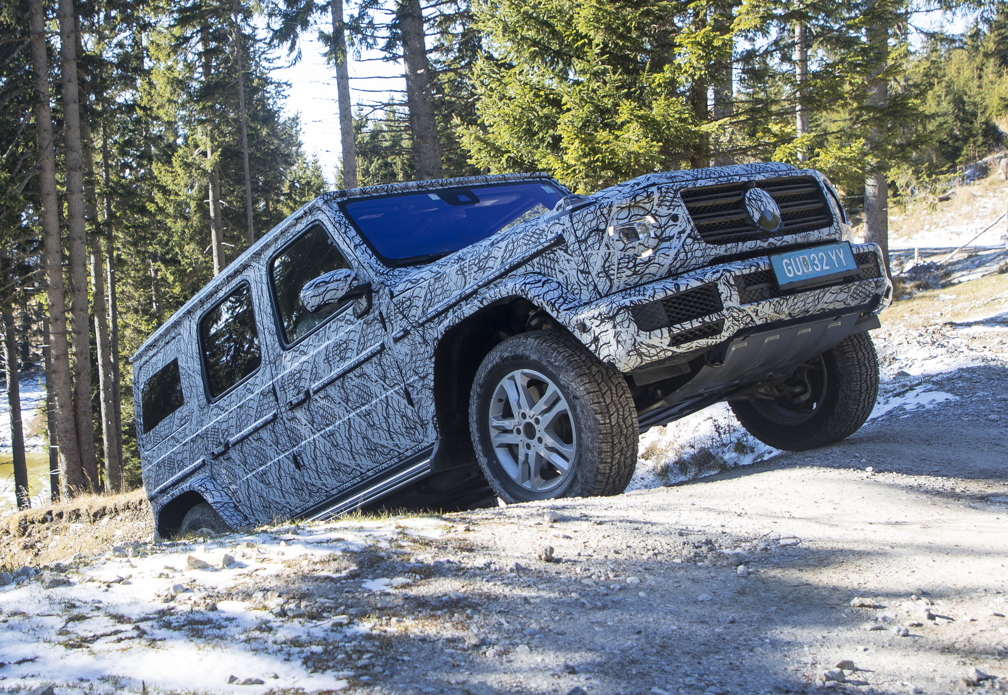 Acquire | Mercedes teases the “new” exterior of the next-generation G-Class