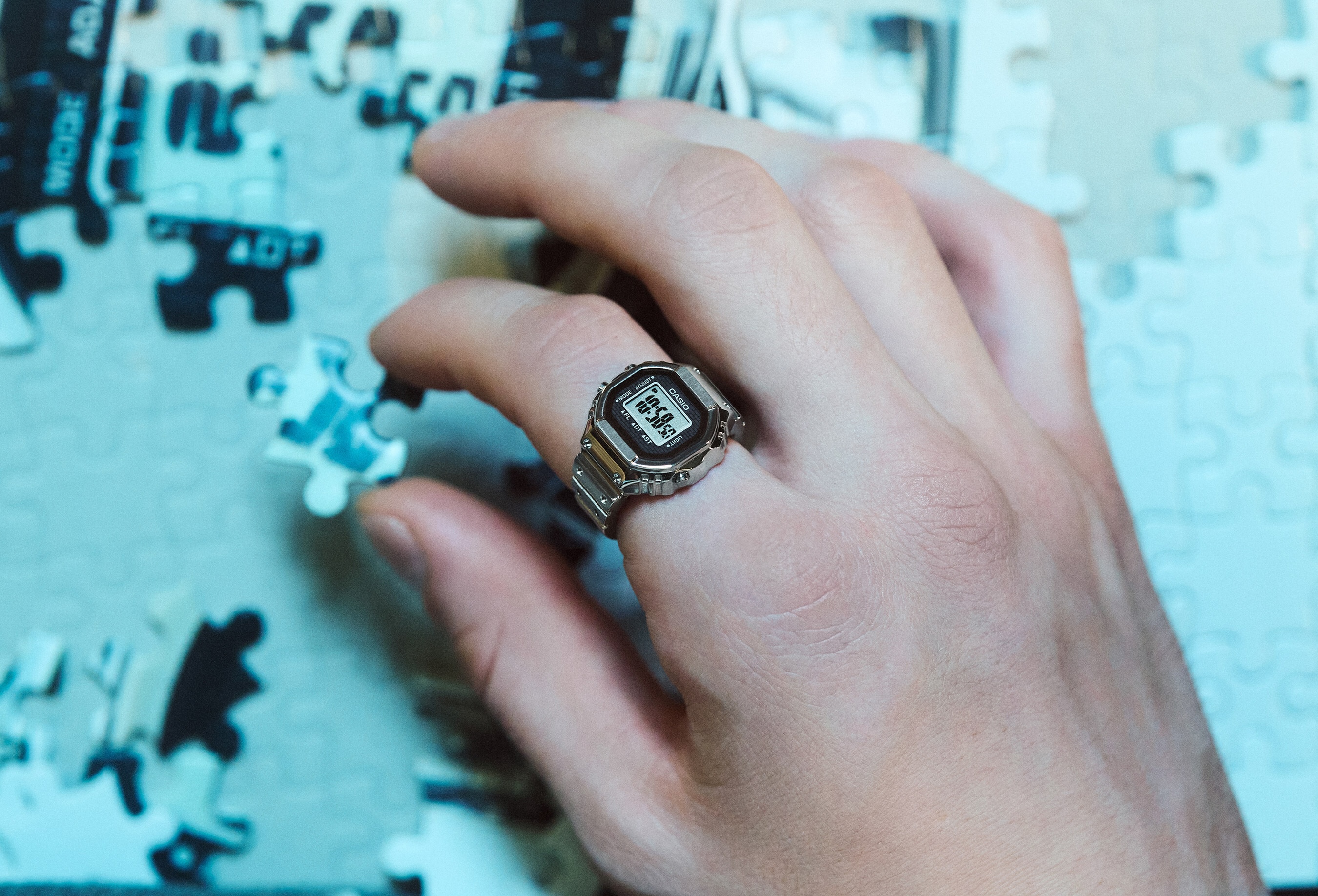 Acquire | Casio is releasing the CRW-001 Ring Watch in the U.S. today