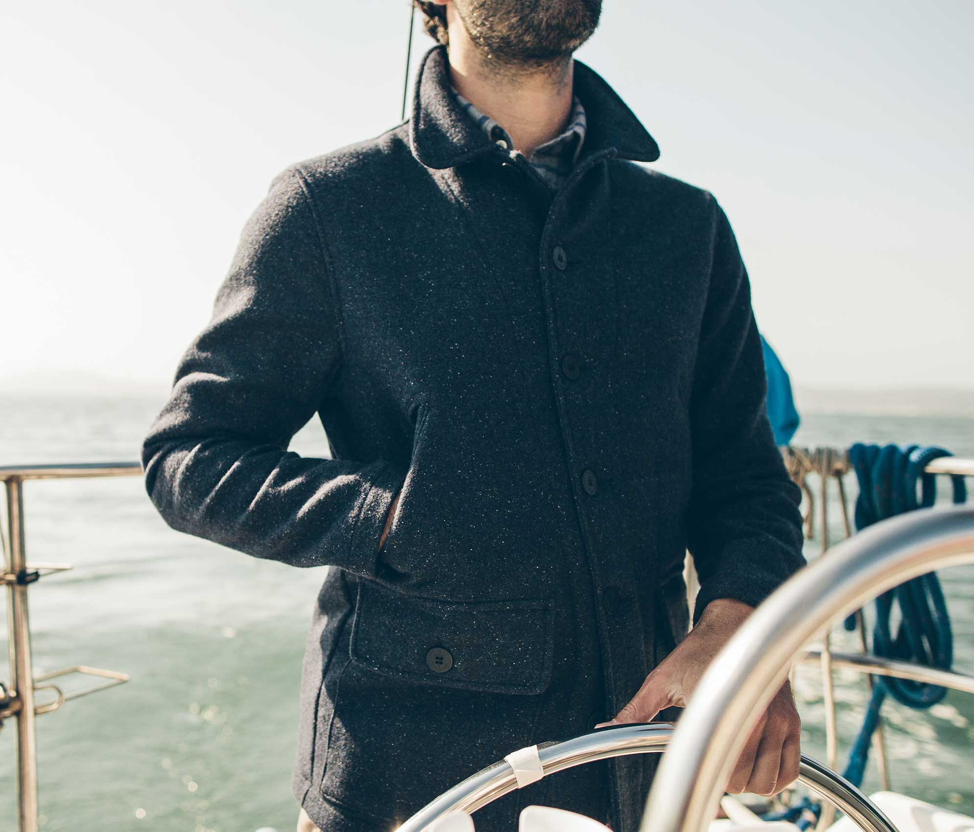 Acquire | An affordable fall essential, Taylor Stitch’s Submariner coat