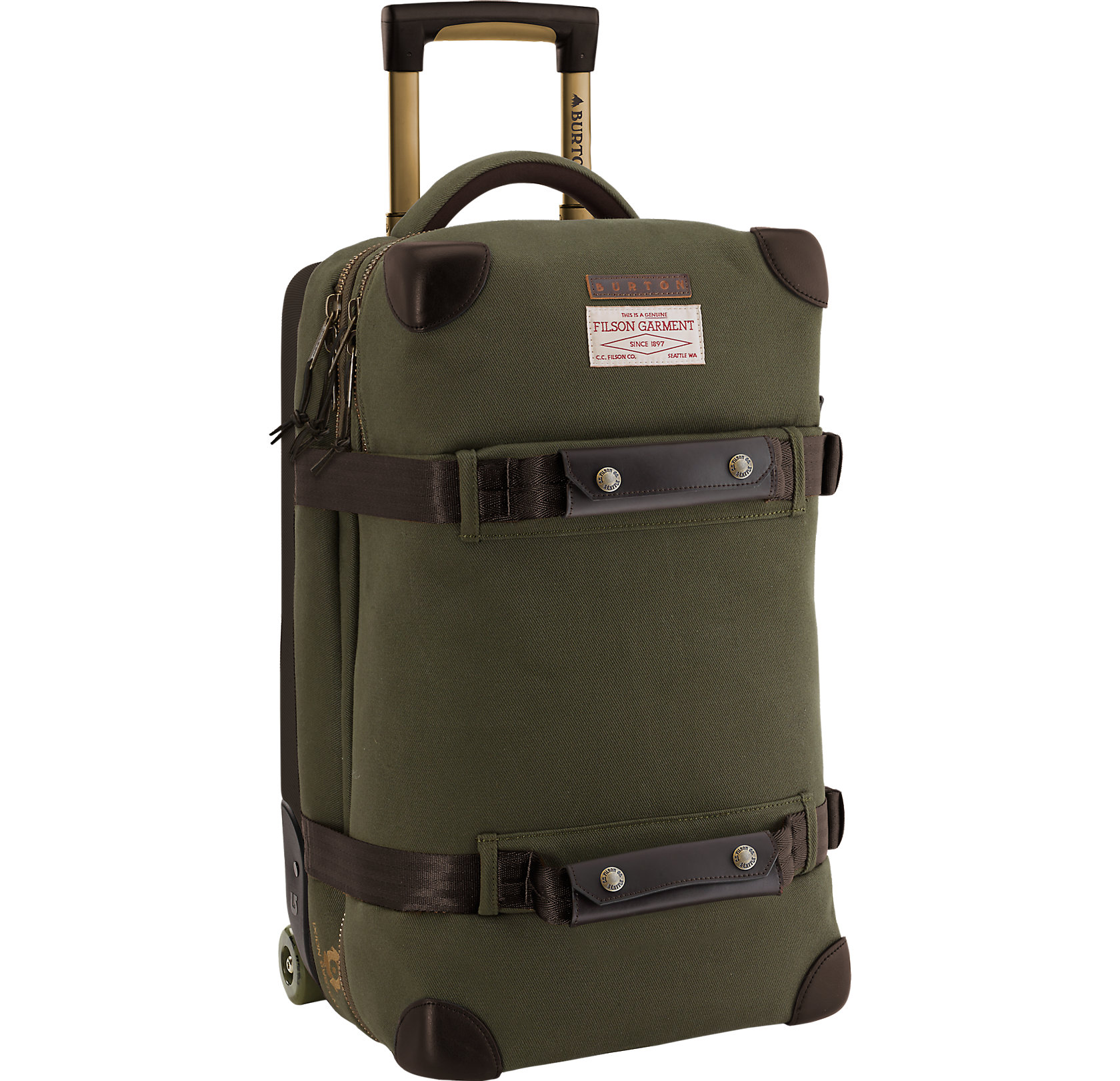 Acquire | Burton’s luggage line gets the ruggedized Filson treatment
