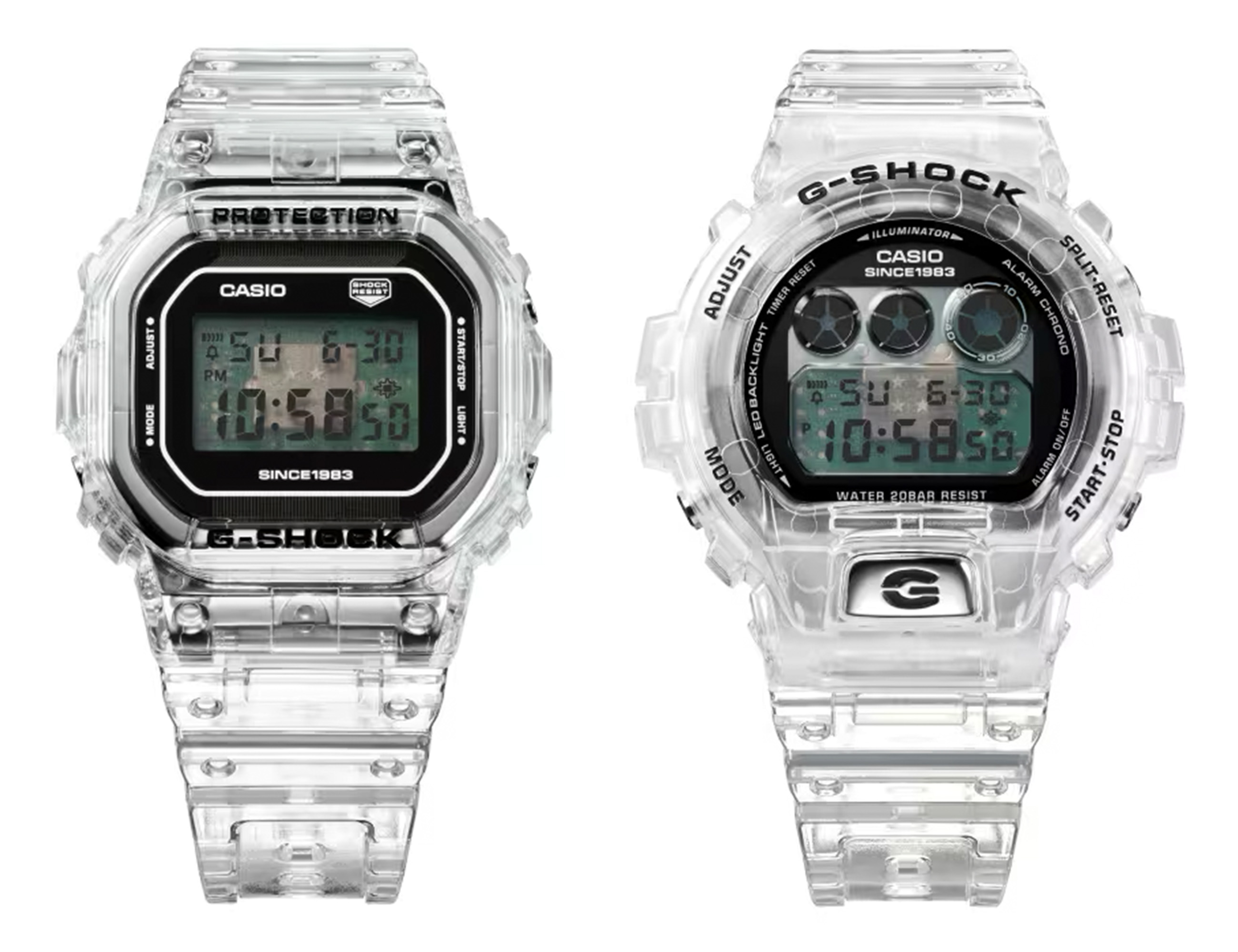 Acquire | Casio unveils the G-Shock Clear Remix collection