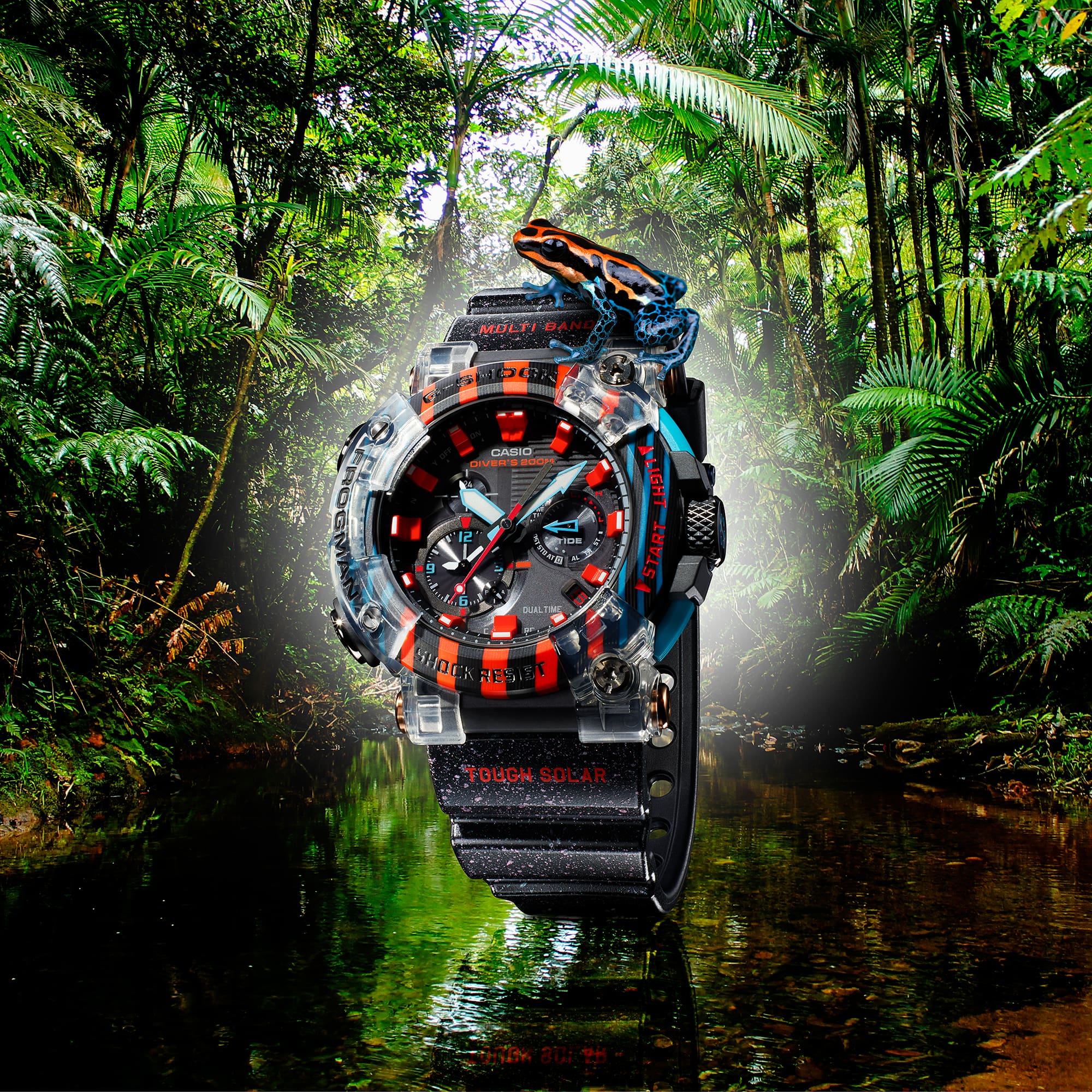 Acquire | G-Shock upgrades the Frogman with a composite band
