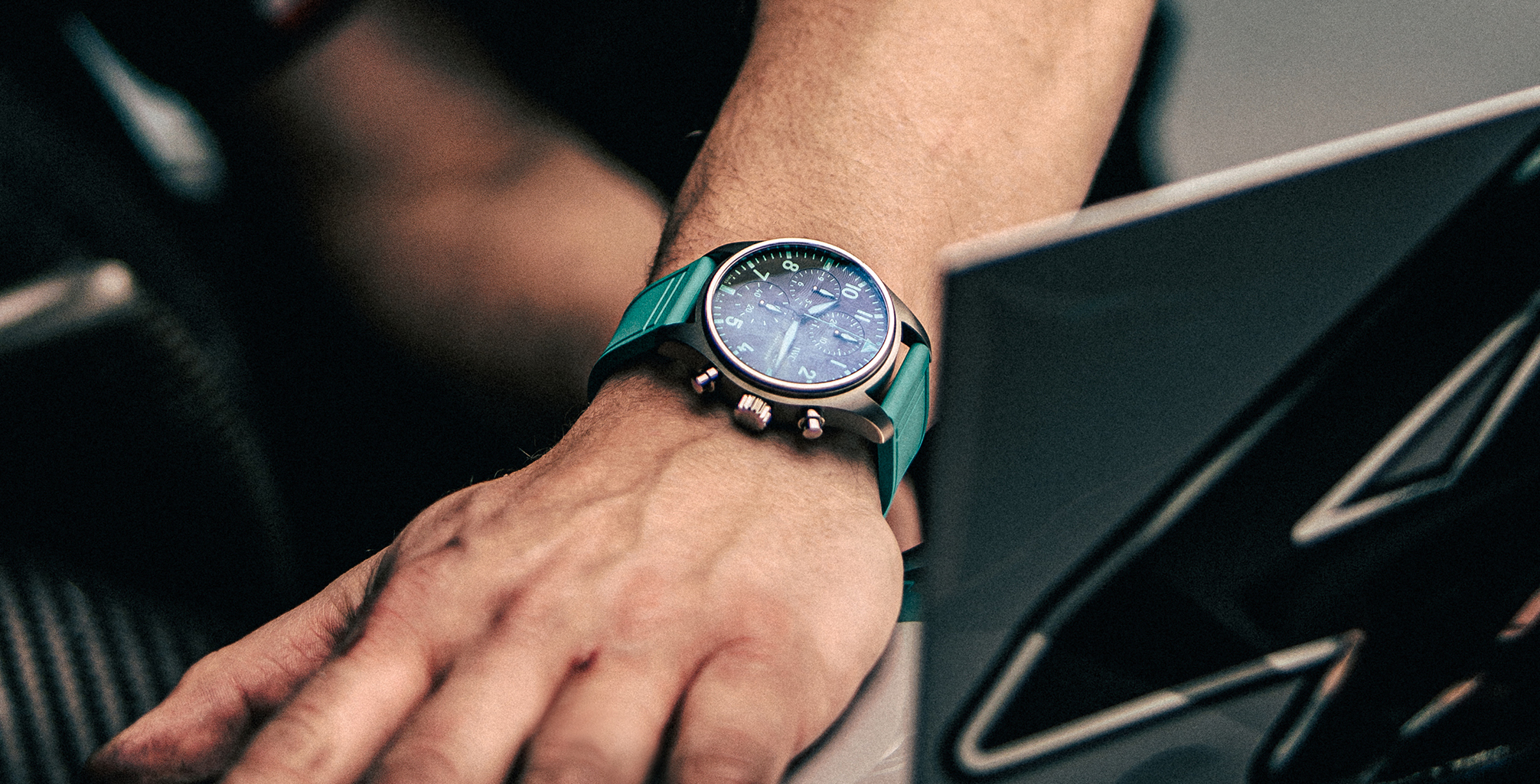 Acquire | IWC unveils the first official team watch for the Mercedes ...