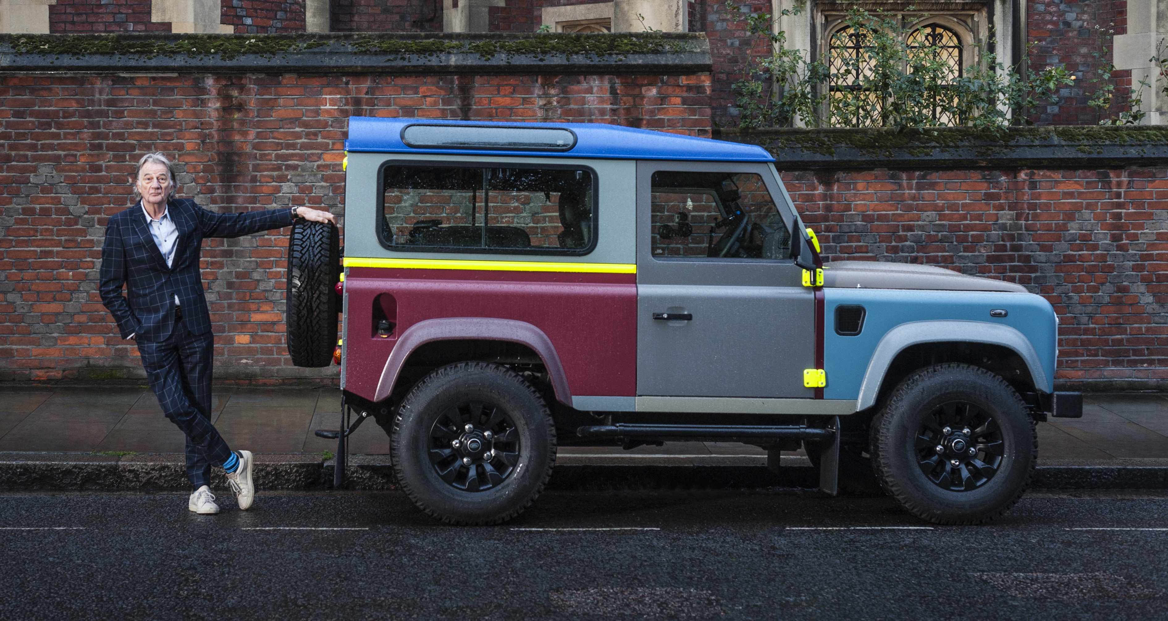 Acquire | Paul Smith teams up with Land Rover for a one of a kind Defender