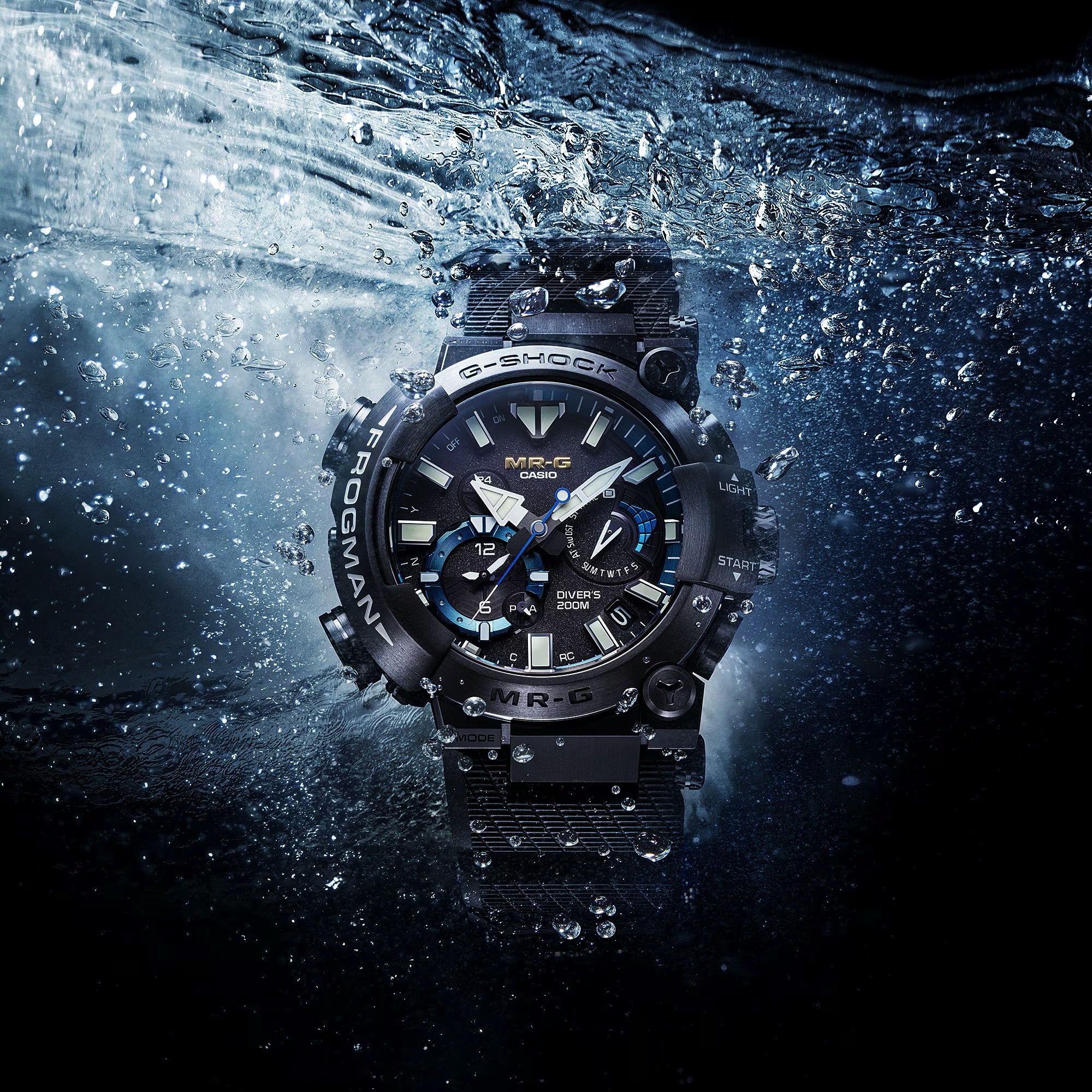 Acquire | Casio unveils a luxury version of the Frogman for its MR-G line