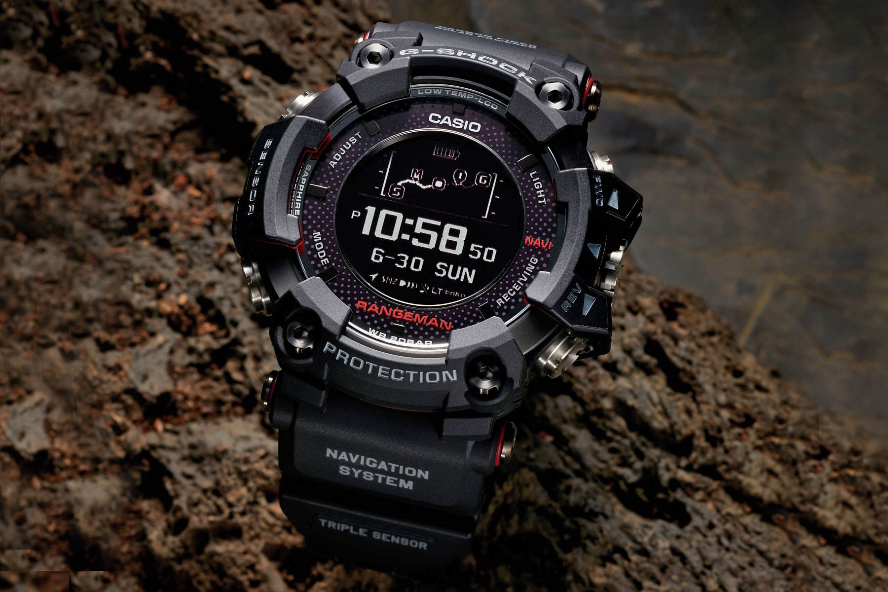 Acquire | G-Shock puts GPS into their newest Rangeman