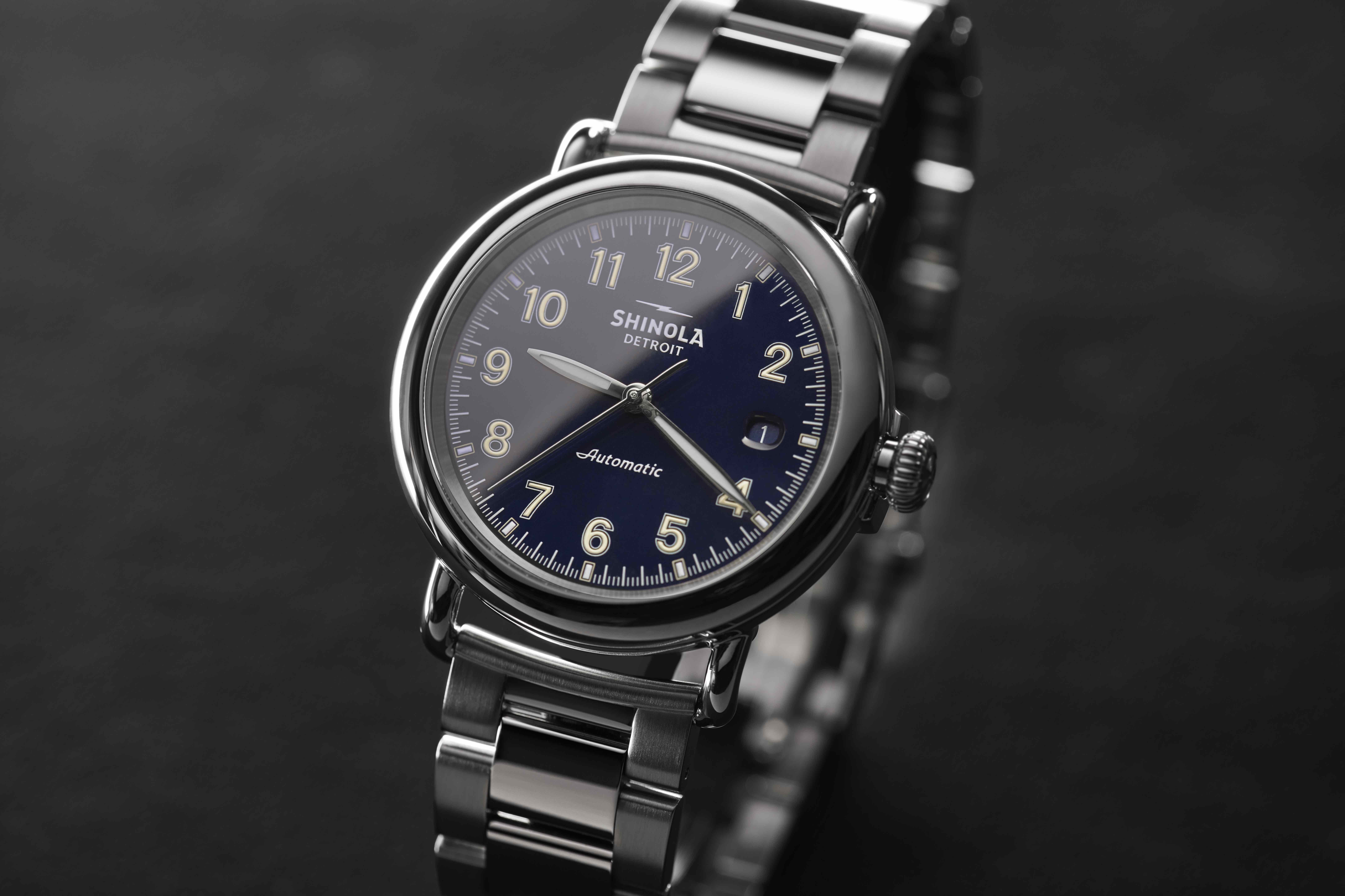 Acquire | Shinola gives its first watch an automatic upgrade