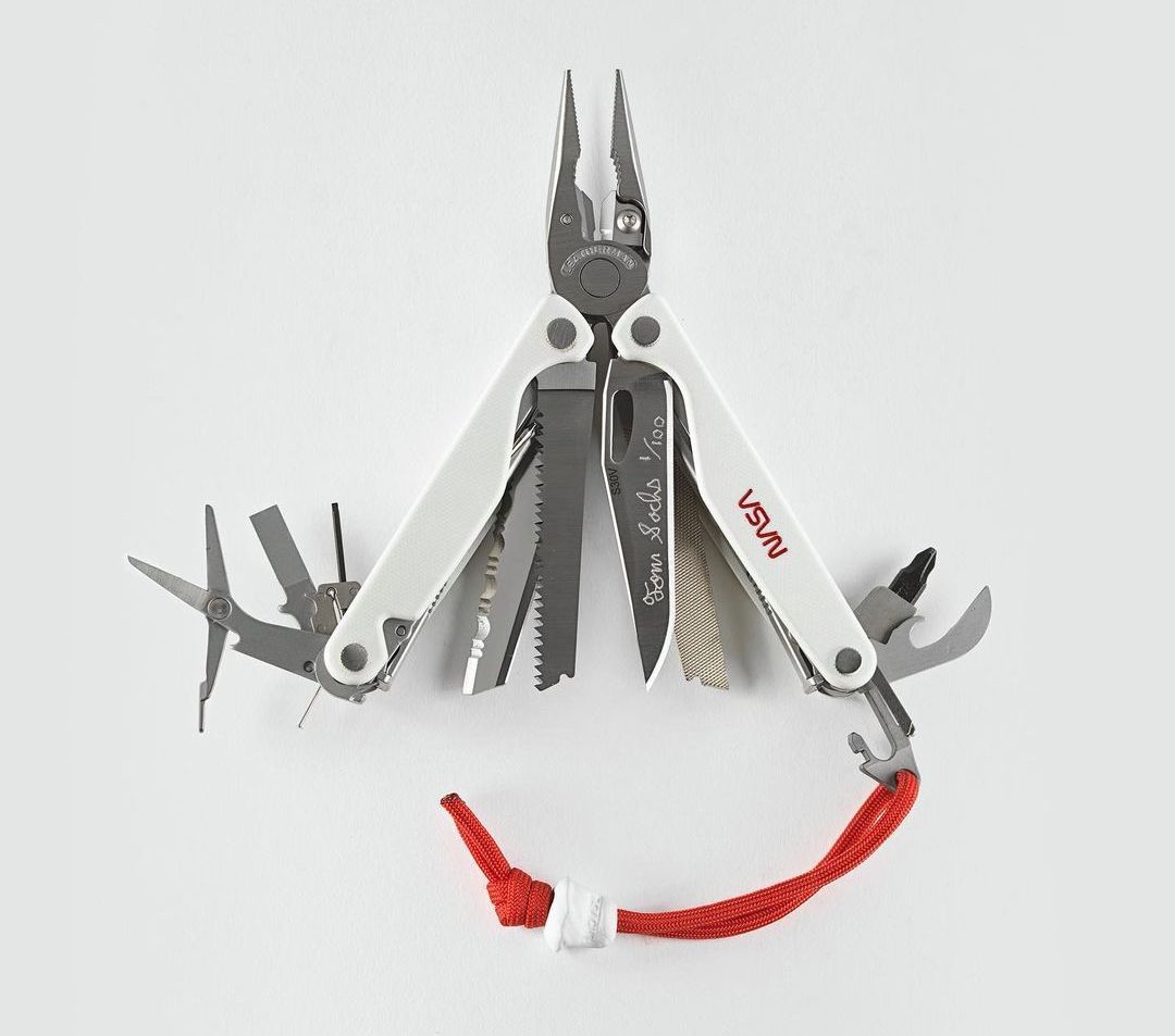 Acquire | Tom Sachs teases a limited edition, NASA-themed Leatherman