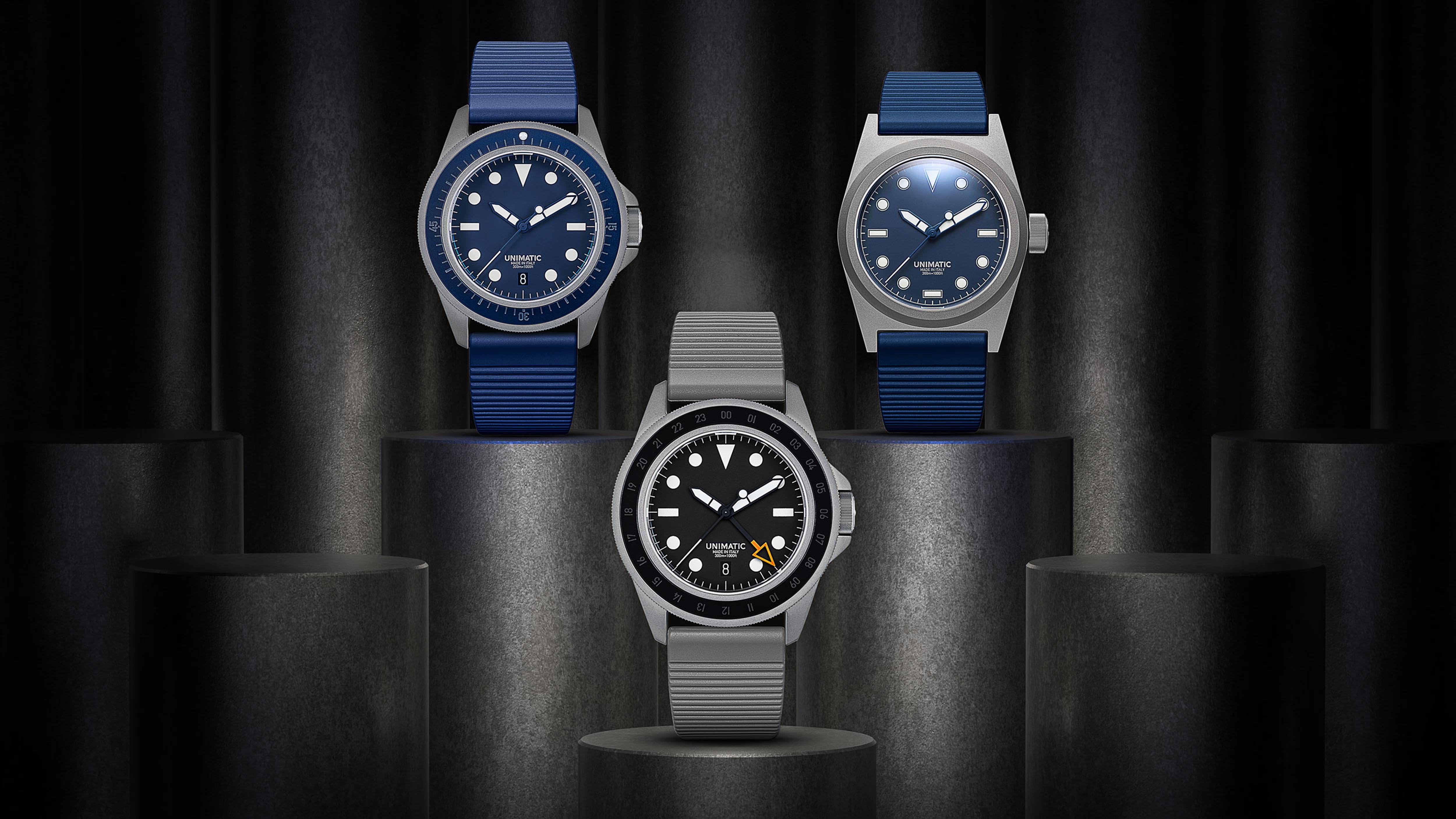 Acquire | Unimatic launches a trio of titanium timepieces