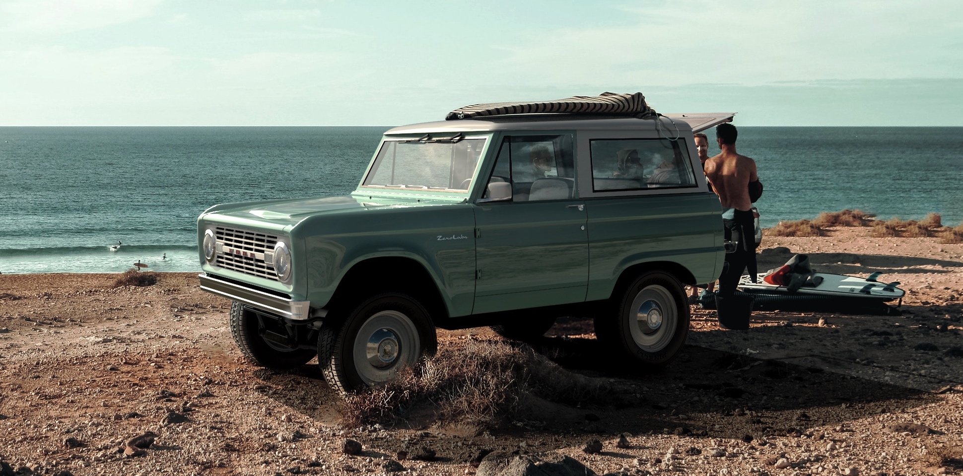 Acquire | Zero Labs previews their electric Bronco in factory licensed ...