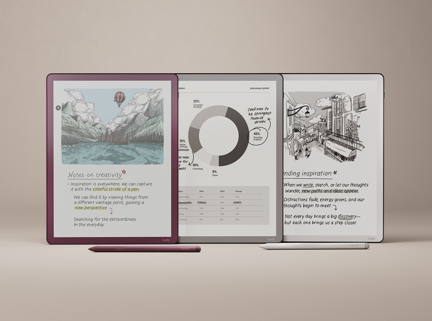 Acquire | Amazon updates the Kindle Scribe with a color display