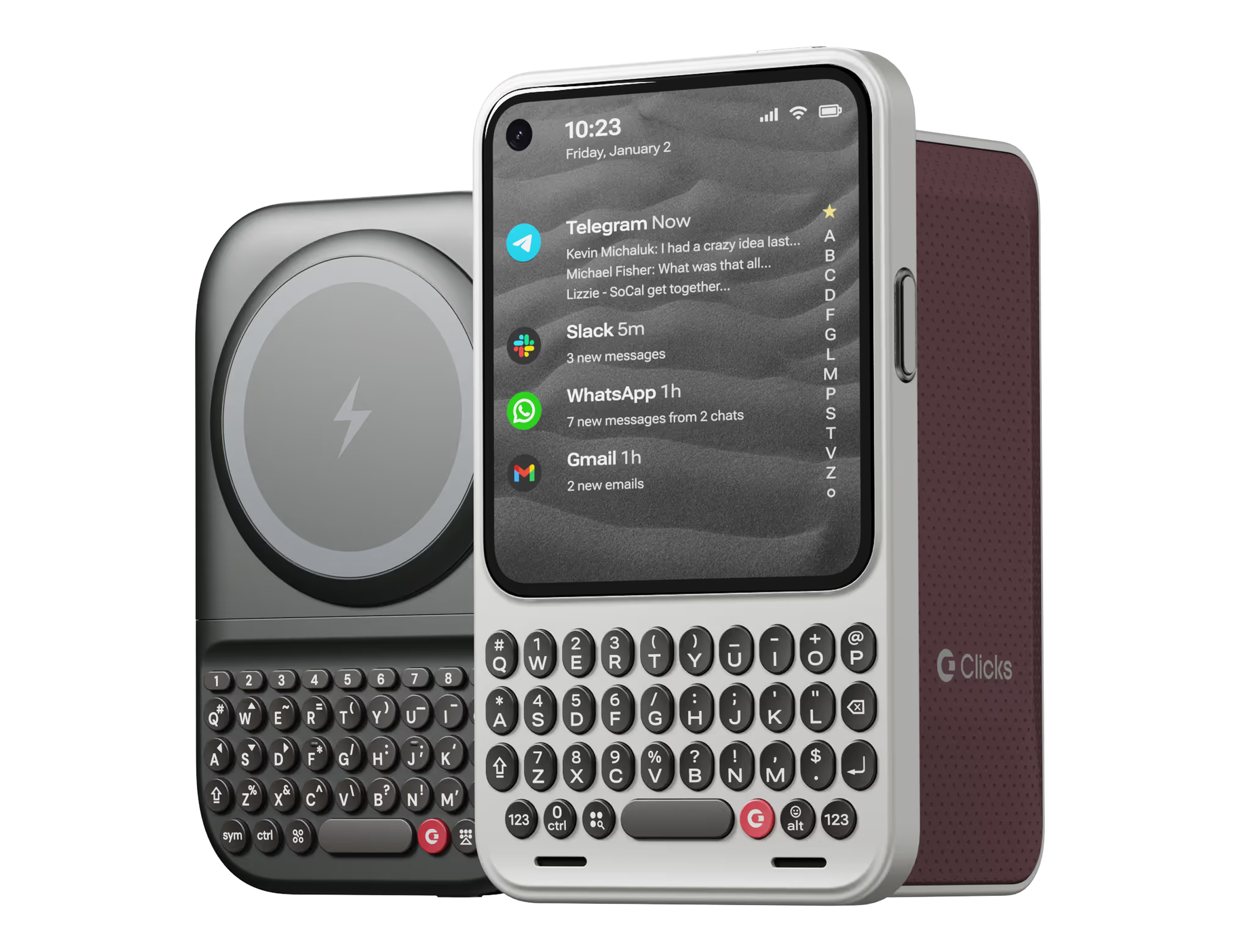 Acquire | Clicks introduces a full-on smartphone and a MagSafe ...