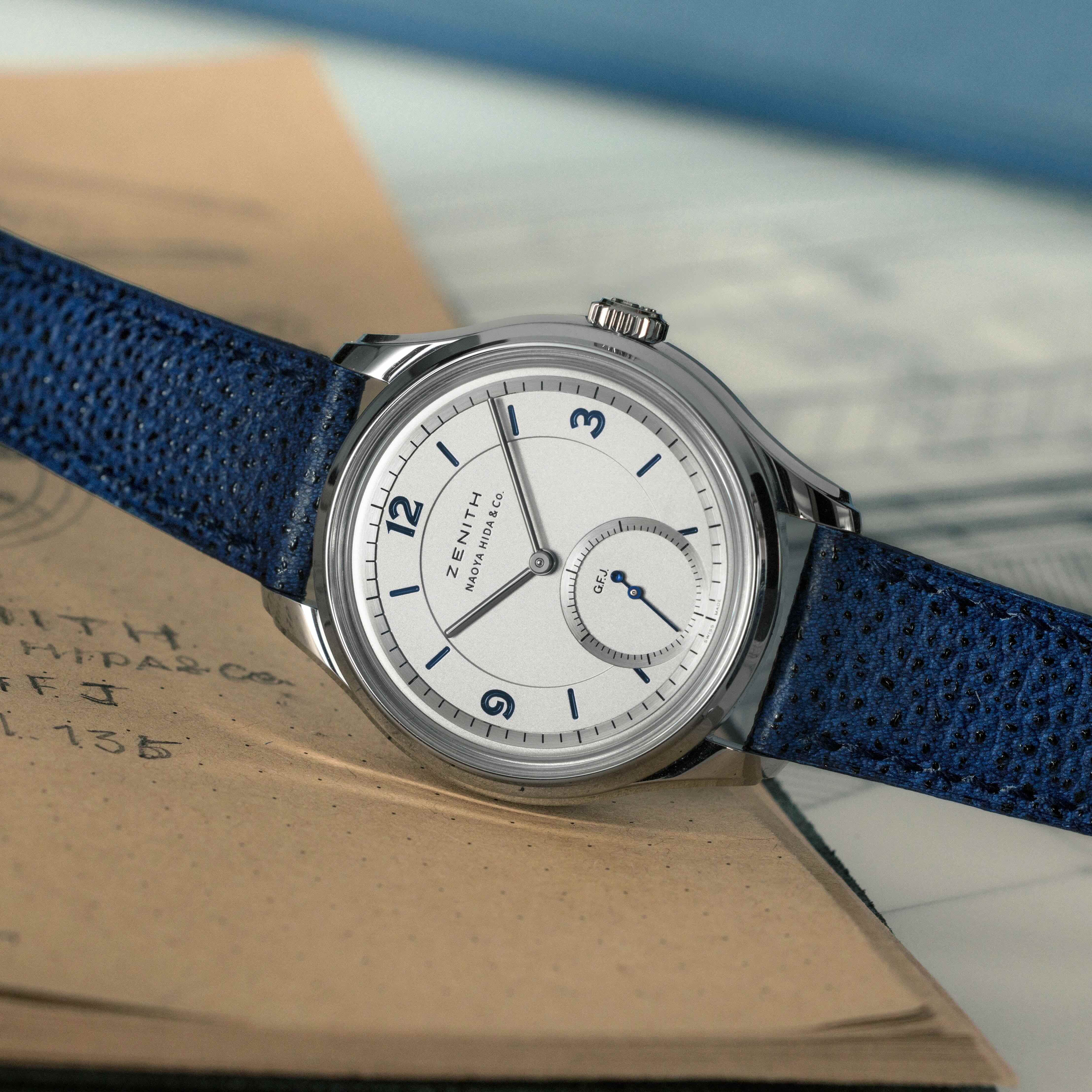 Acquire | Zenith unveils the G.F.J. Calibre 135 Double Signed with ...